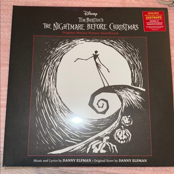 Walt Disney | Media | Nightmare Before Christmas Vinyl Record Zoetrope ...